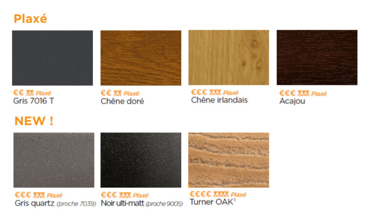 Fenêtre PVC plaxée, teintée masse ou laquée | SWAO